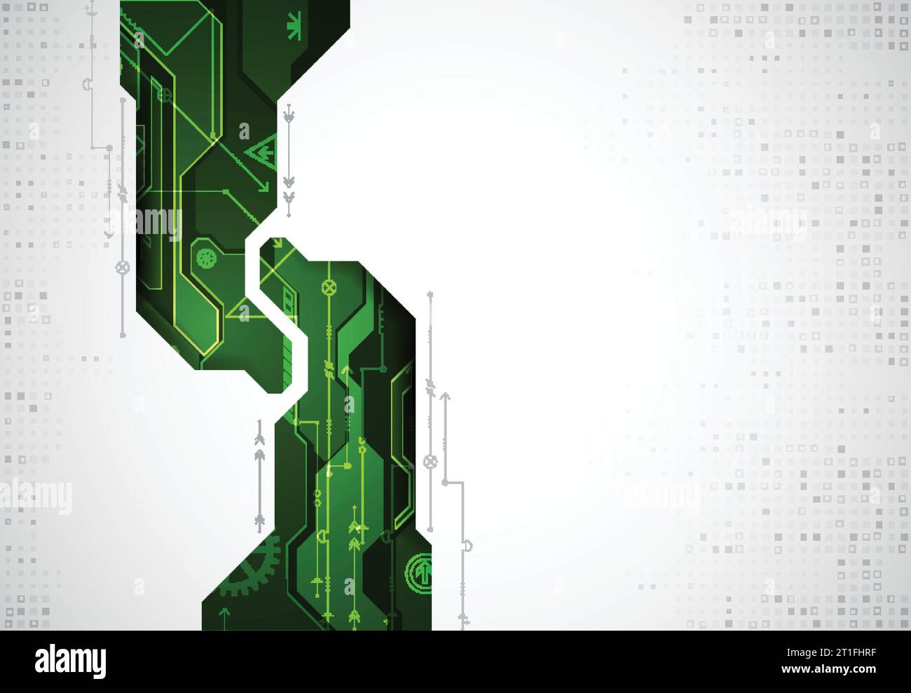 Abstract digital communication technology background. Vector ...