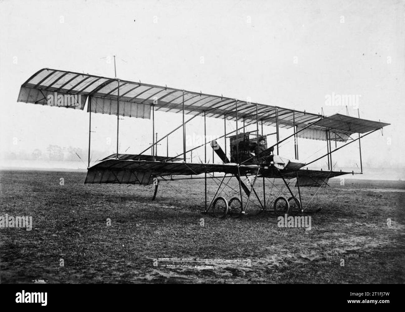 British Aircraft Pre-1914 Howard Wright Biplane. Pilot: Mr Sopwith ...