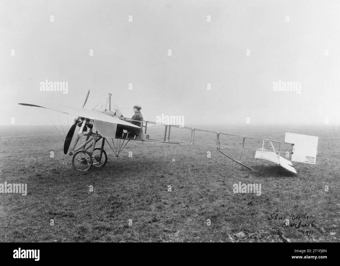 British Aviation Prior To the First World War Short monoplane. Short ...
