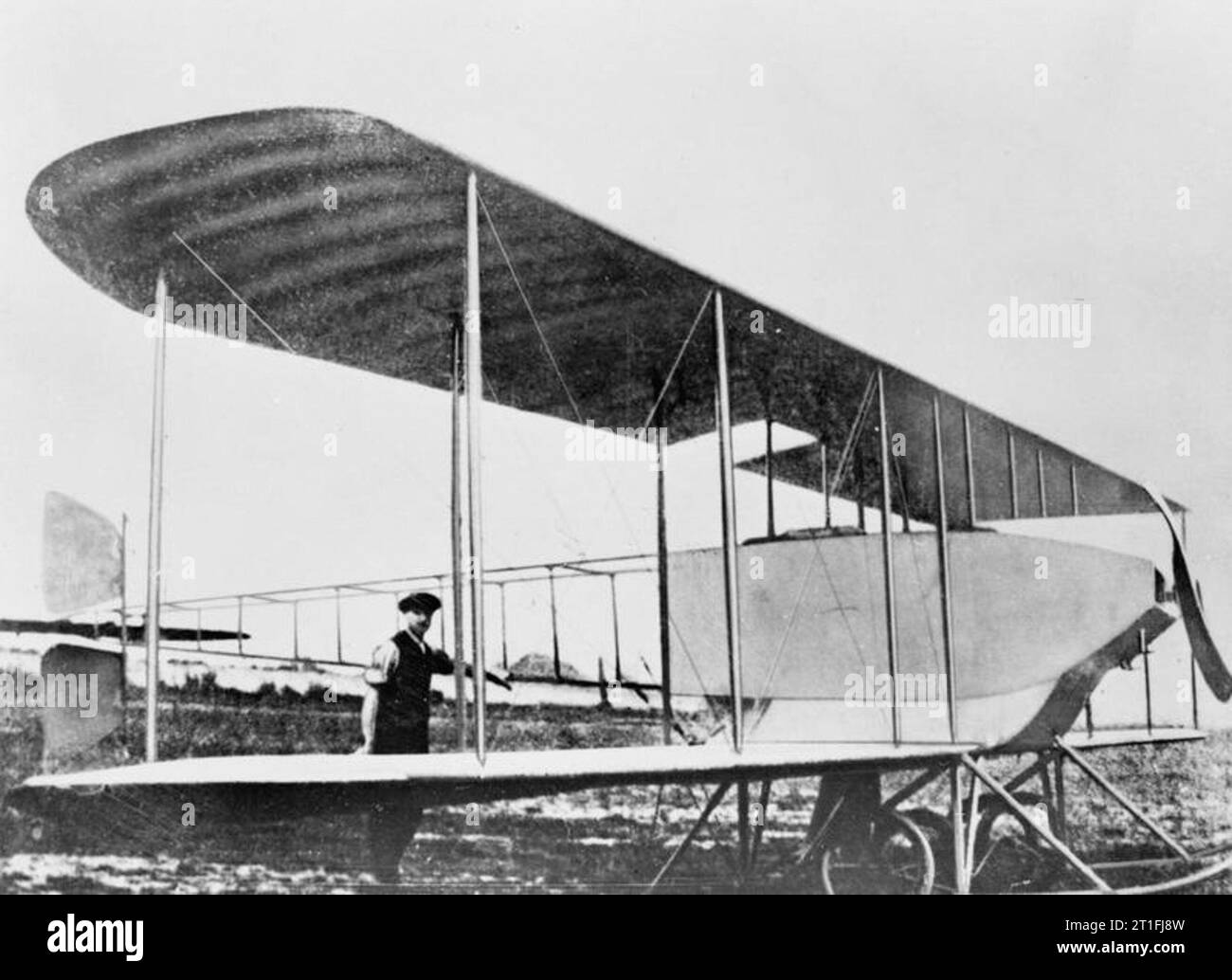 British Aviation Prior To the First World War Sopwith tractor biplane ...