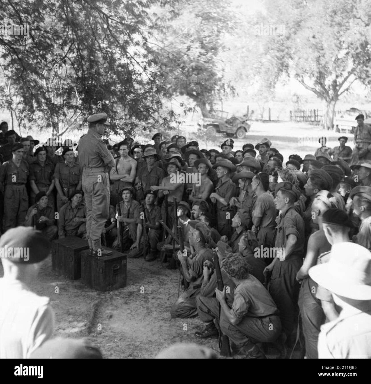 Lord Louis Mountbatten, Supreme Allied Commander South East Asia ...