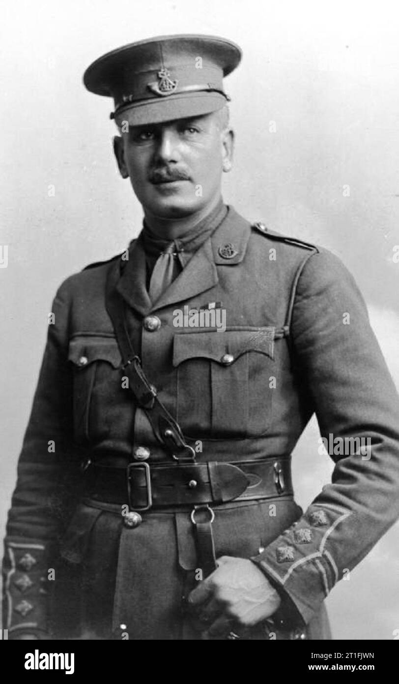 . King's Shropshire Light Infantry Captain English (1874-1941) was ...