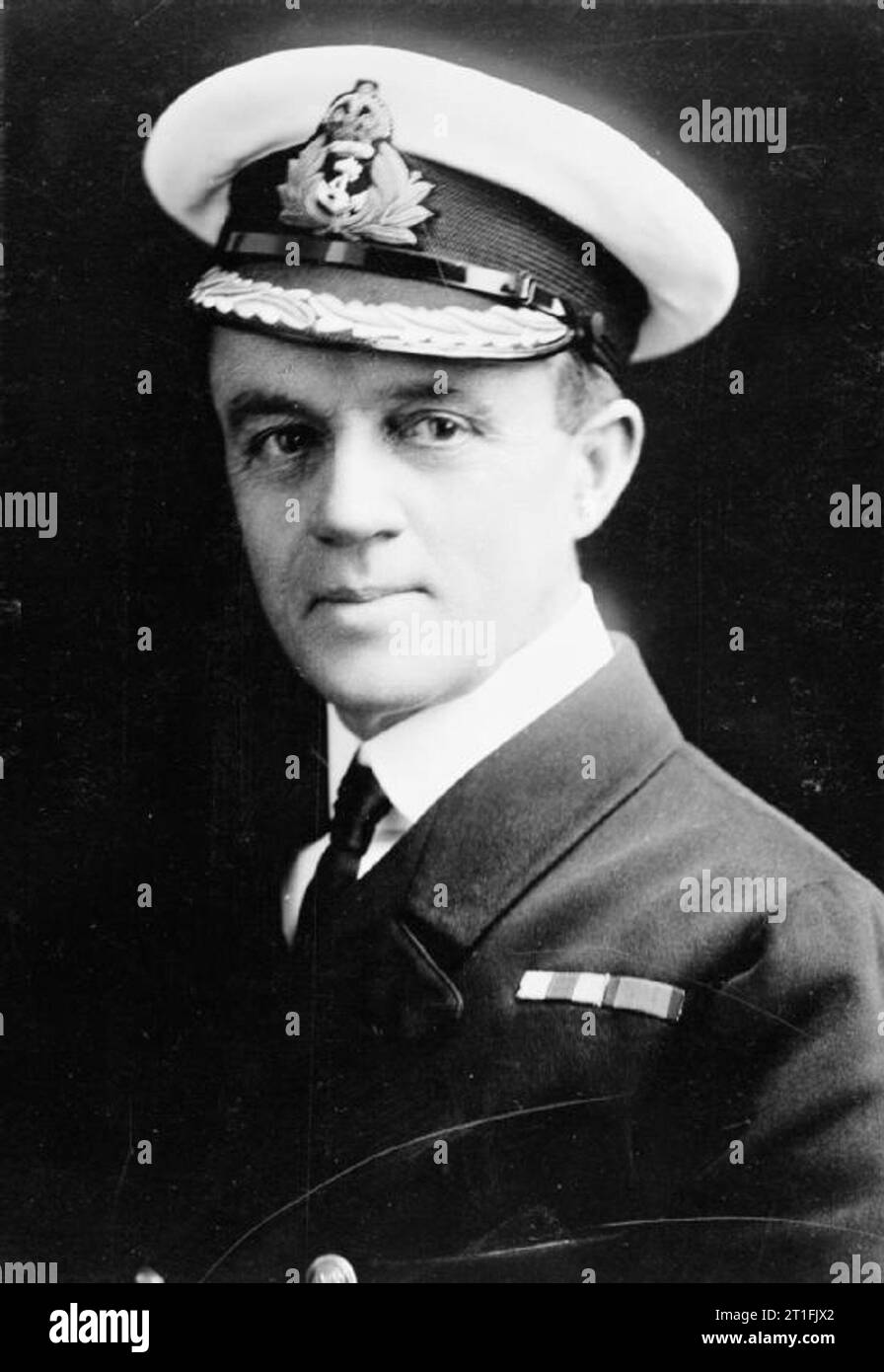 . Royal Navy Captain Drury-Lowe commanded the light cruiser HMS Chatham ...