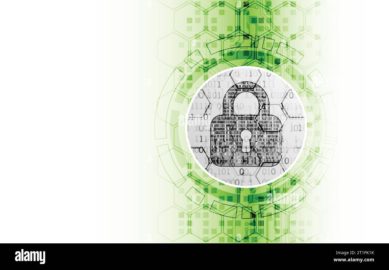 Protection concept. Protect mechanism, system privacy. Vector ...