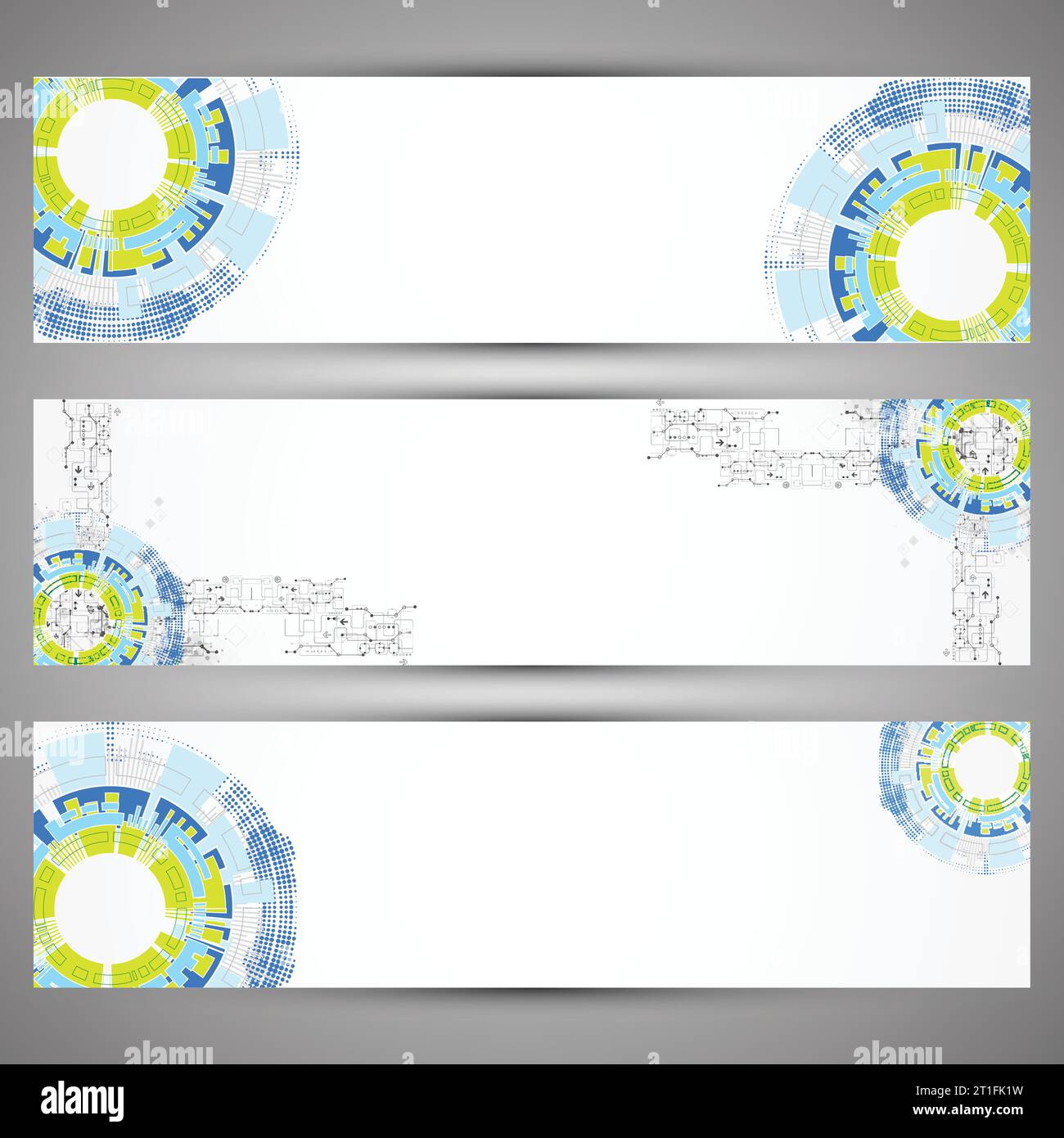 Set of web banners. Vector Stock Vector Image & Art - Alamy