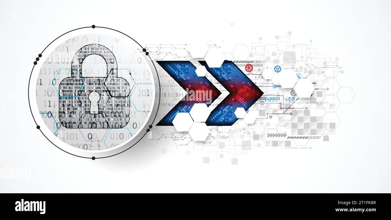 Protection mechanism, system privacy (GDPR). Vector illustration Stock ...