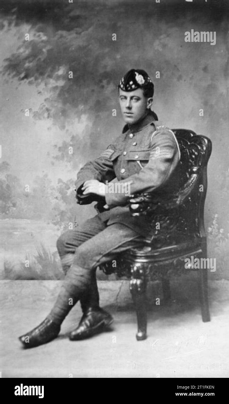 . 6 Battalion, King's Own Scottish Borderers Sergeant Jones enlisted in ...