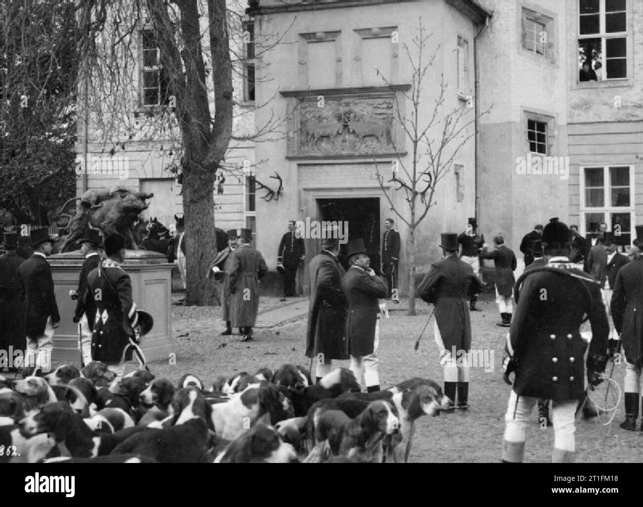 Germany Before the First World War 1890 - 1914 Kaiser Wilhelm II prepares to hunt with the Royal ...