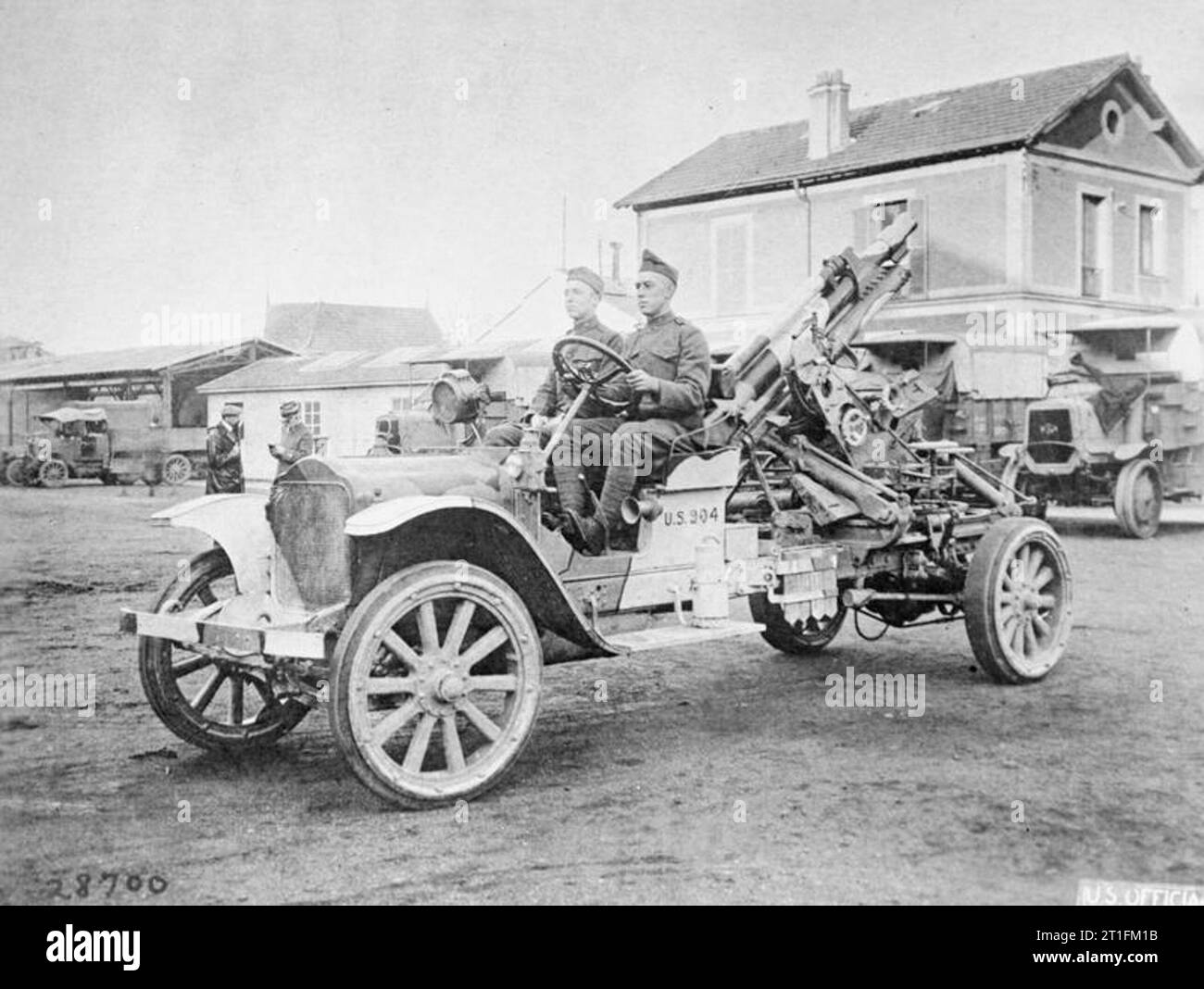 The American Army in France during the First World War American mobile ...