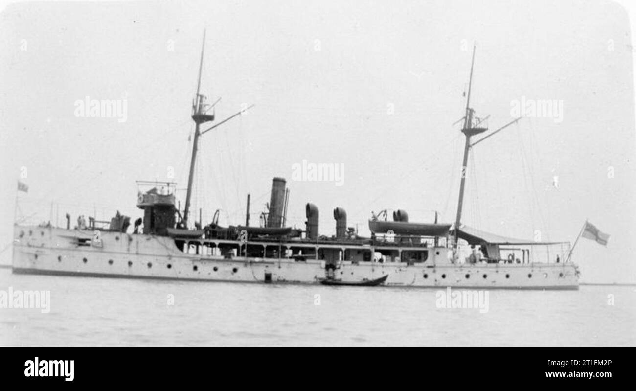 HMS Thistle, 1st Class Gunboat at the China Station 1910 - 1912 HMS ...