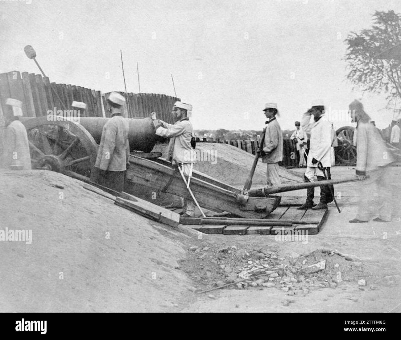 The Indian Mutiny 1857-1859 Colonel Francis Cornwallis Maude VC taking ...