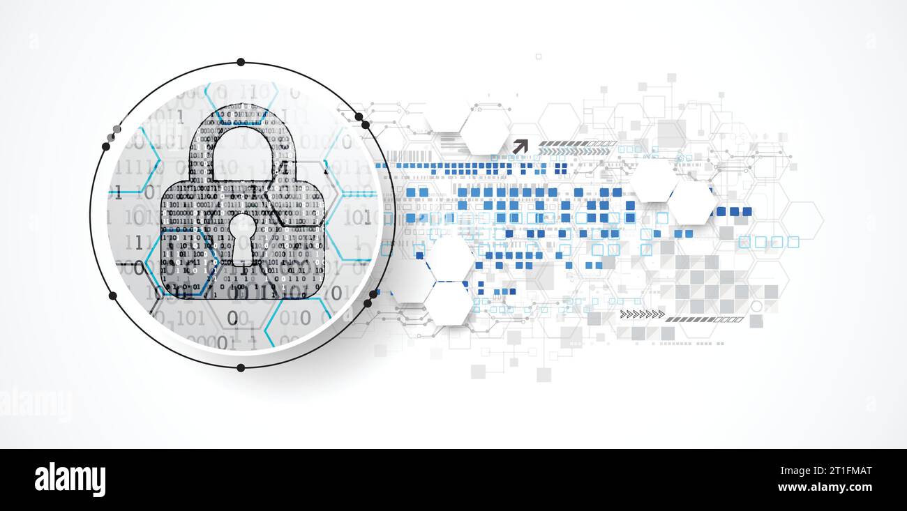 Protection mechanism, system privacy (GDPR). Vector illustration Stock ...