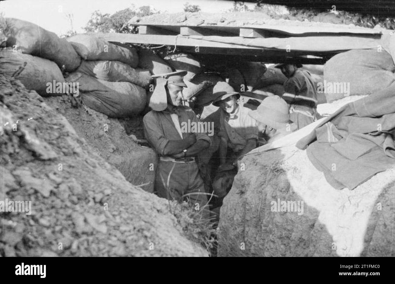 Knatchbull M (capt the Hon) Collection Front line on 'Krithia? Front ...