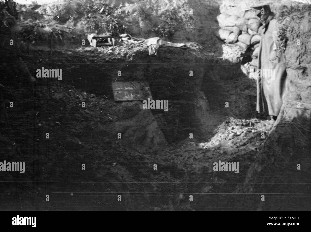 Knatchbull M (capt the Hon) Collection Artillery observation post in ...