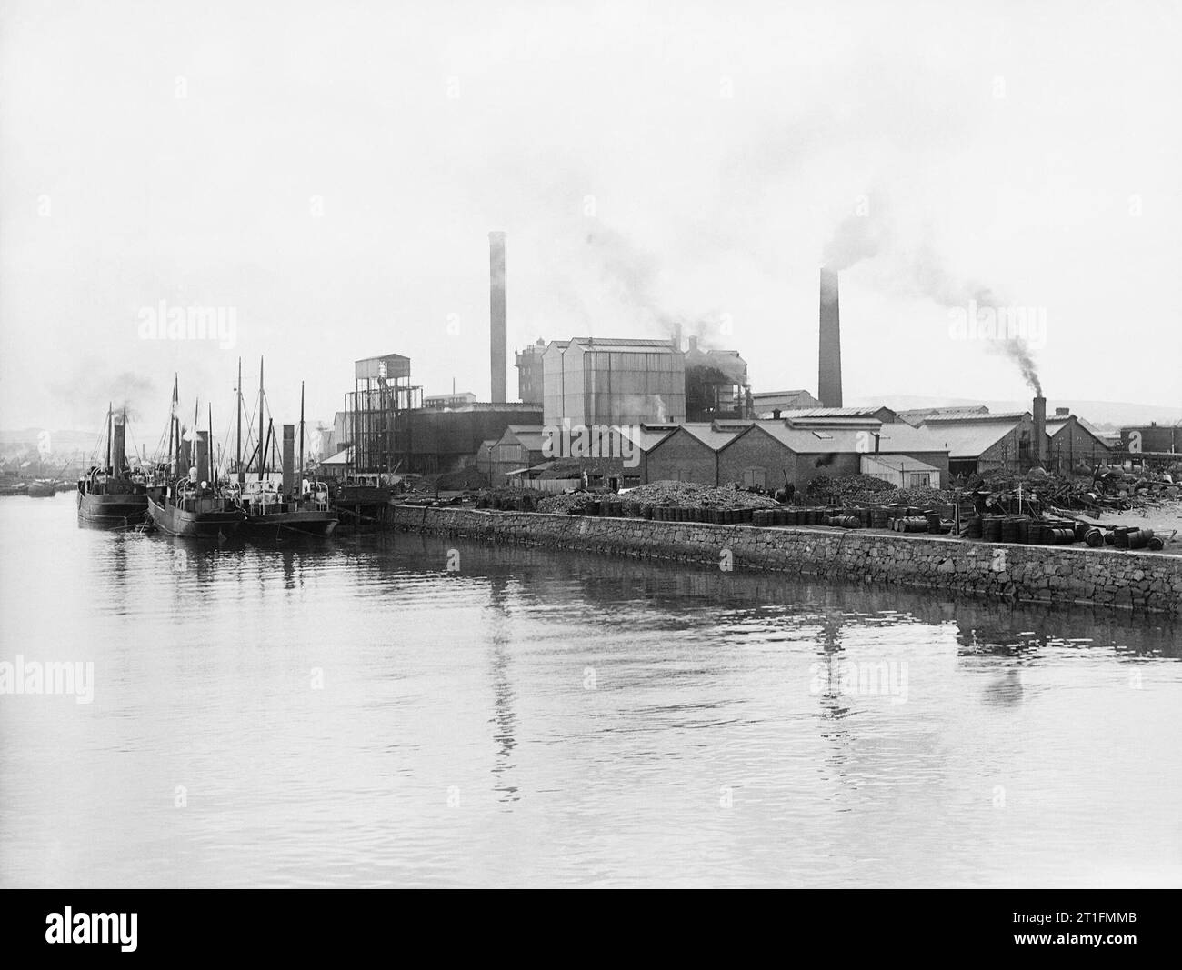 Industry during the First World War- Dublin The exterior of the ...