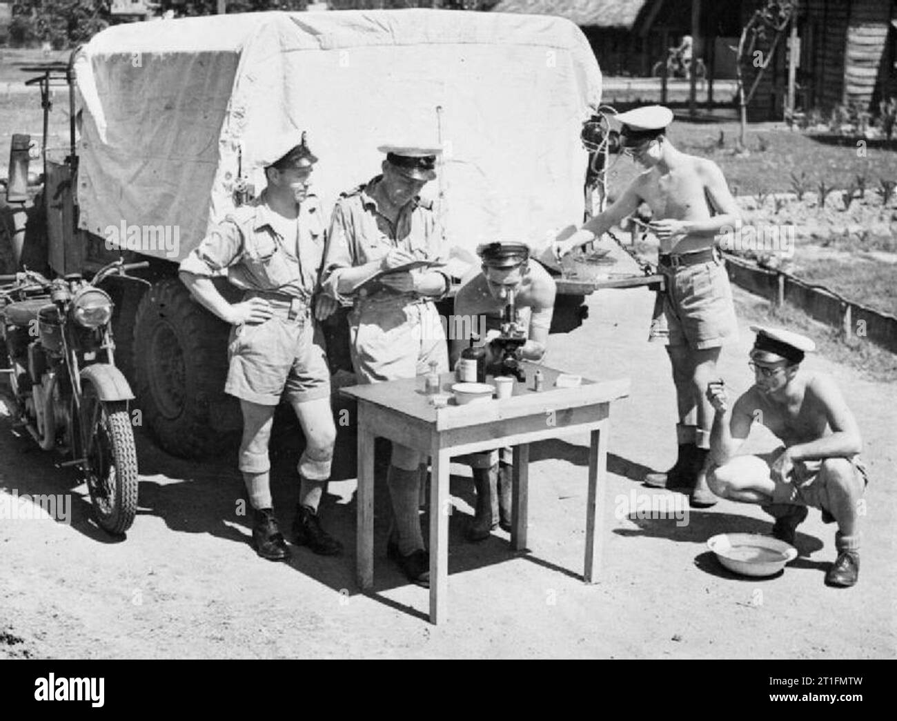 The Royal Naval School of Malaria and Hygiene Control, Nr Colombo ...