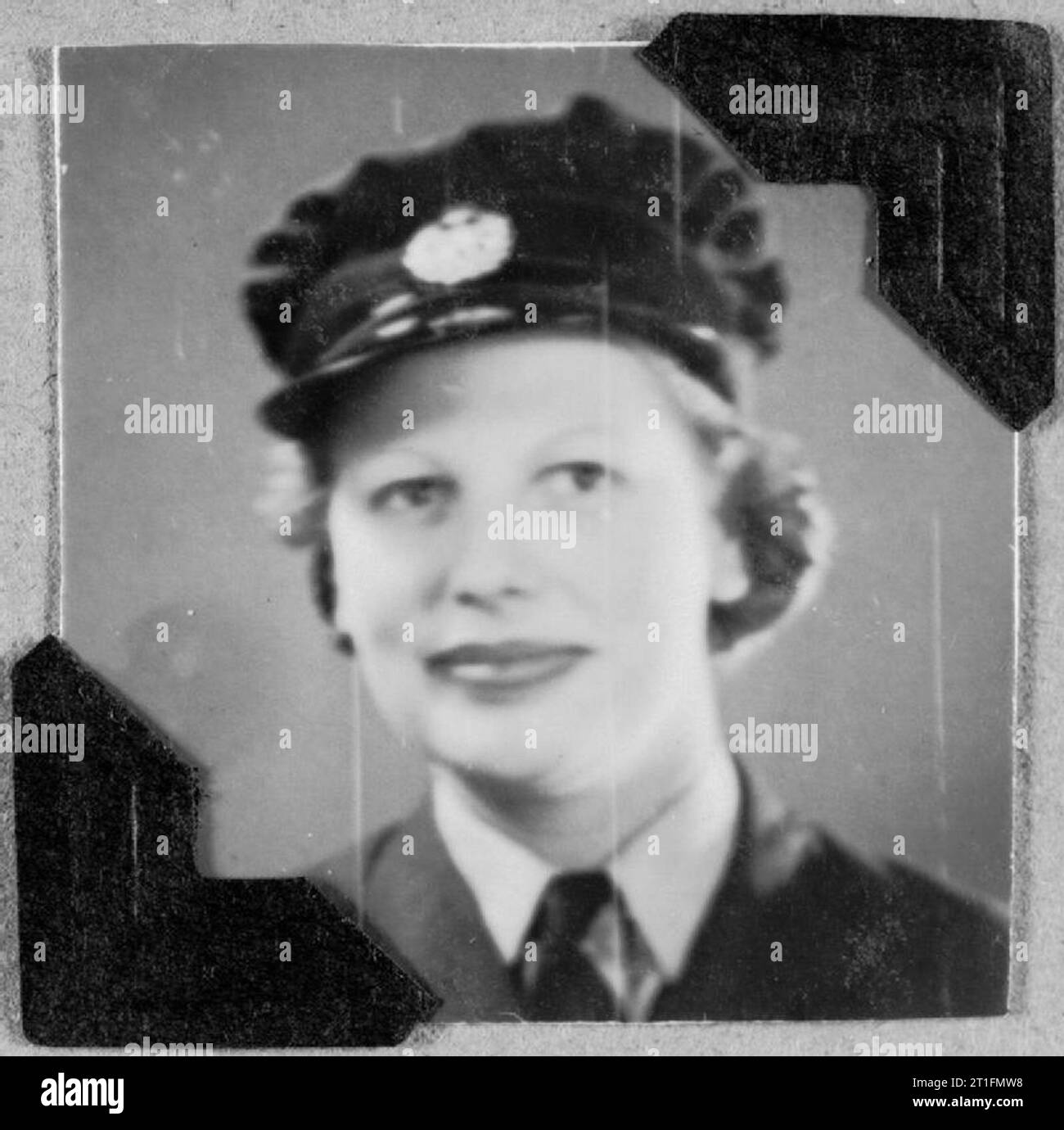 Portraits of Waaf Servicewomen Based at RAF Watnall, Headquarters of No ...