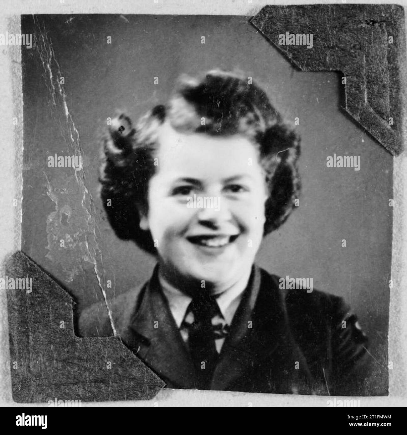 Portraits of Waaf Servicewomen Based at RAF Watnall, Headquarters of No ...