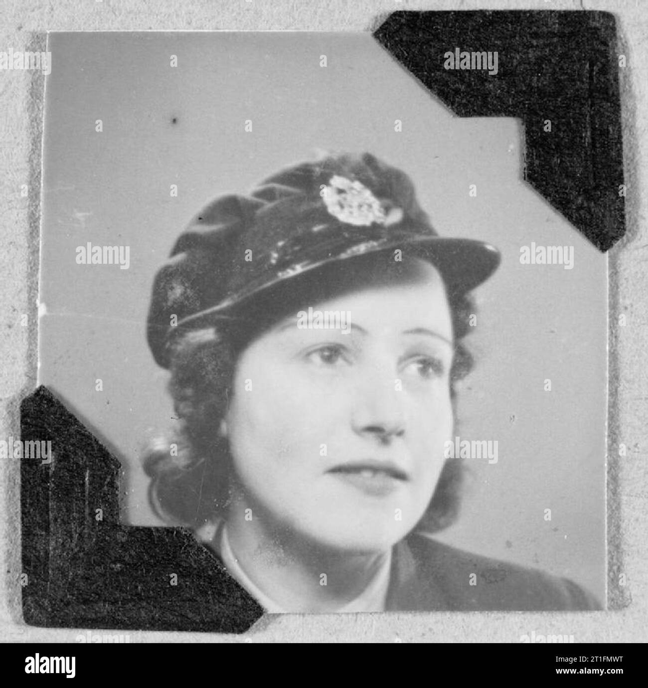 Portraits of Waaf Servicewomen Based at RAF Watnall, Headquarters of No ...