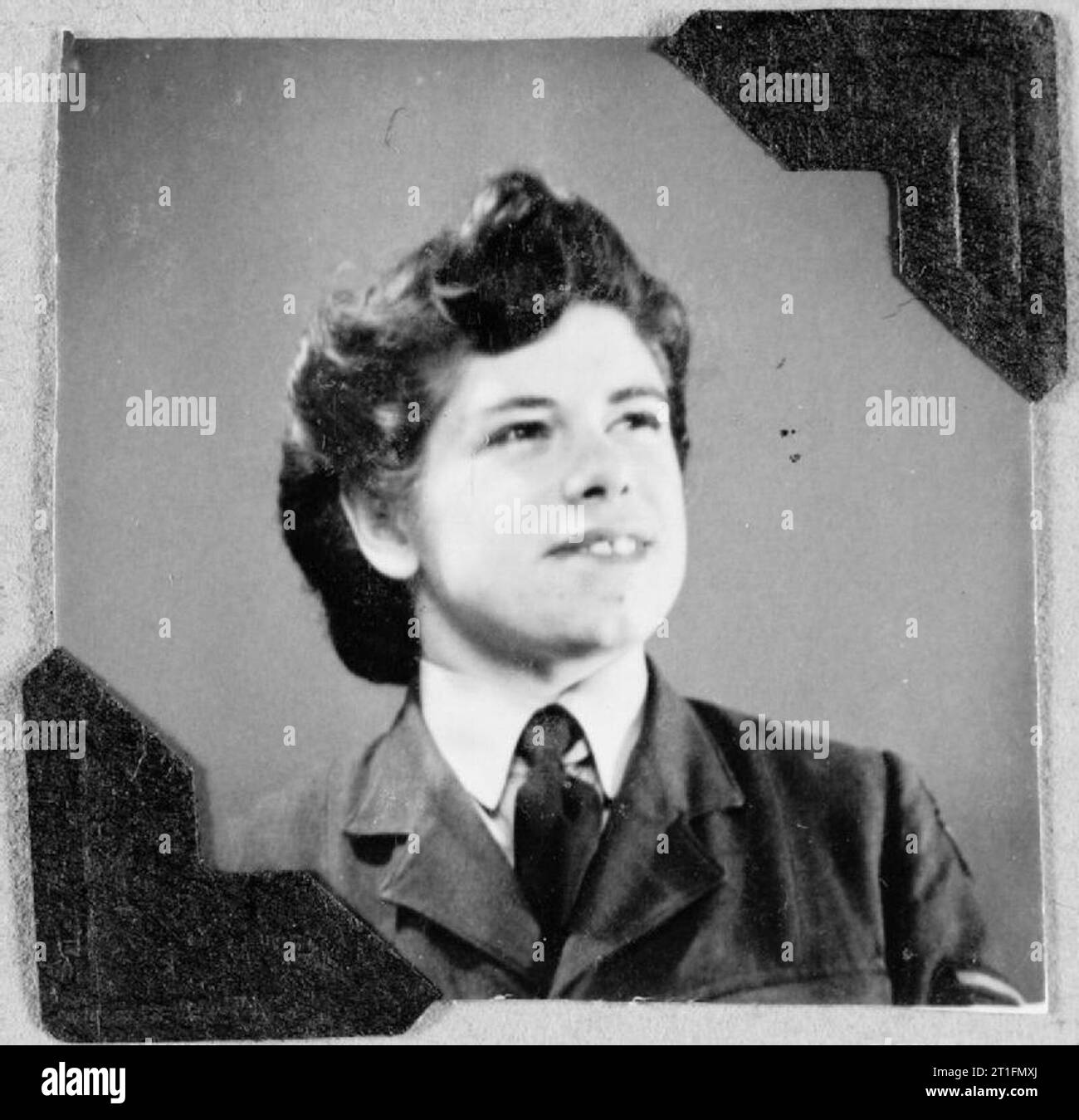 Portraits of Waaf Servicewomen Based at RAF Watnall, Headquarters of No ...