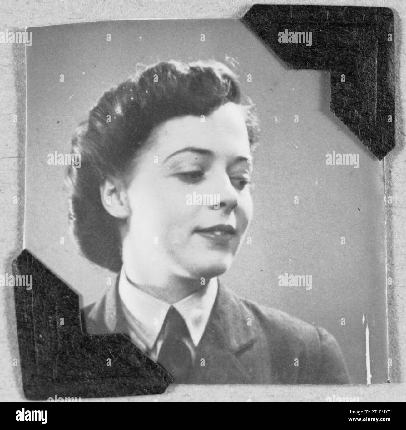 Portraits of Waaf Servicewomen Based at RAF Watnall, Headquarters of No ...