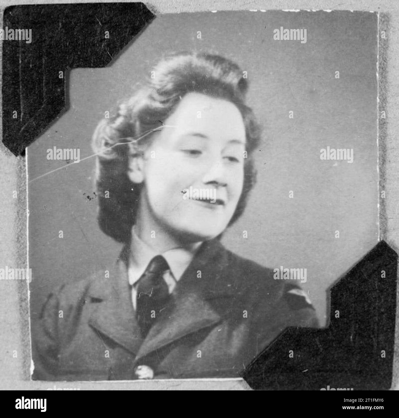 Portraits of Waaf Servicewomen Based at RAF Watnall, Headquarters of No ...