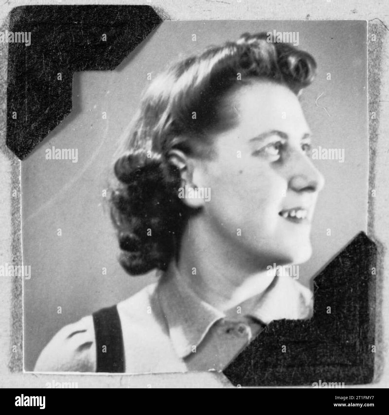 Portraits of Waaf Servicewomen Based at RAF Watnall, Headquarters of No ...