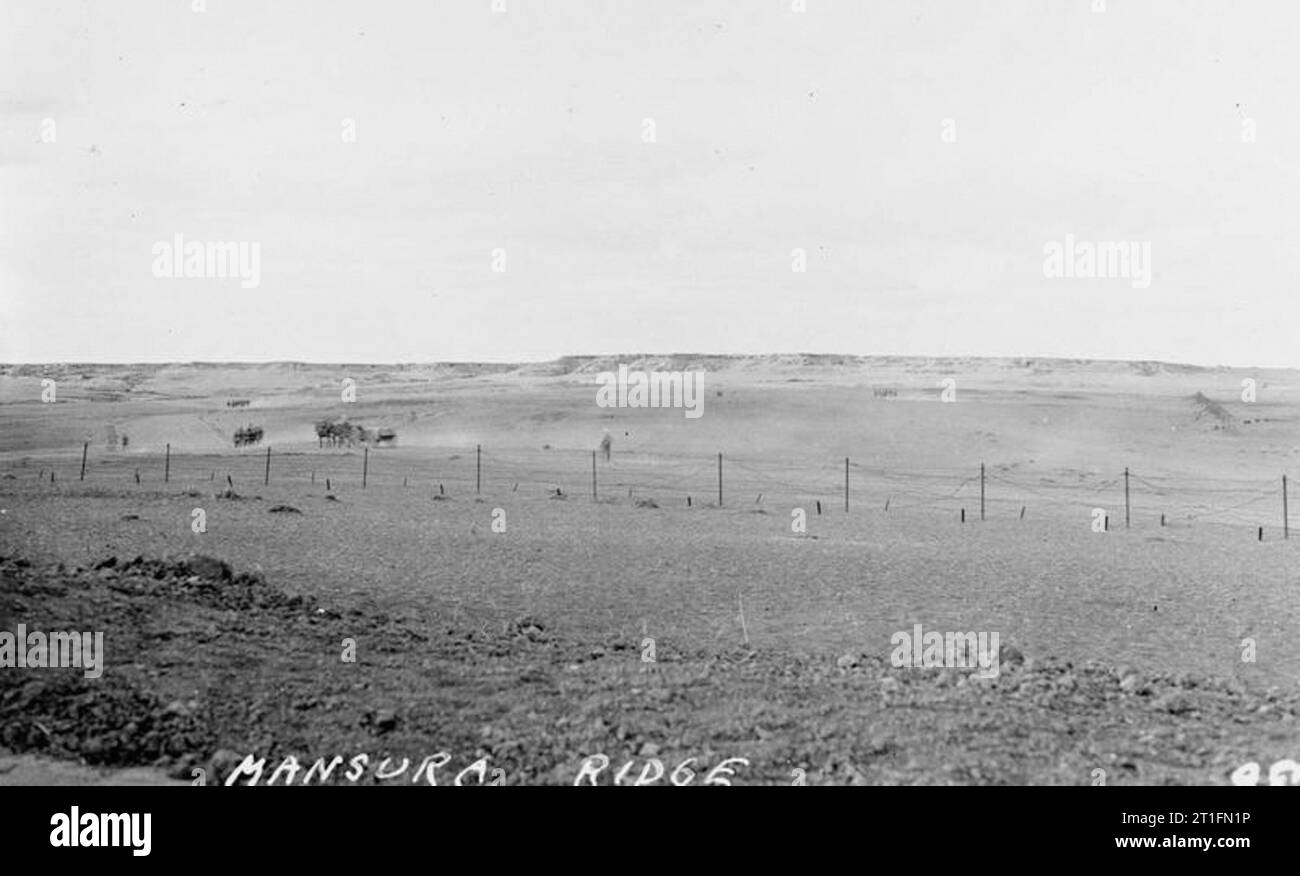 Coulson Richard N (lt Col) Collection Mansura Ridge Stock Photo - Alamy