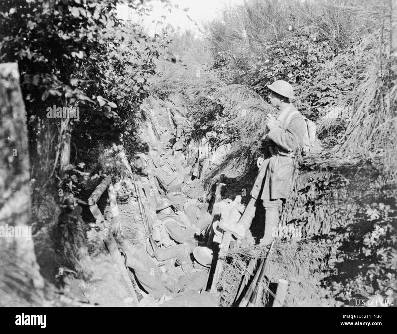 The United States Army in France, 1918 Company I, 308th Regiment ...