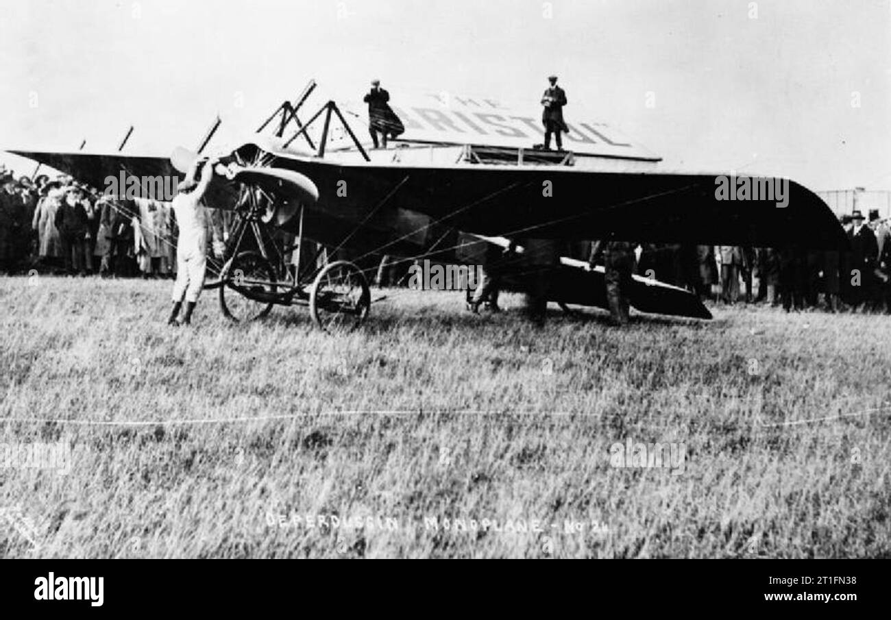 Aviation in Britain Before the First World War A Deperdussin monoplane ...