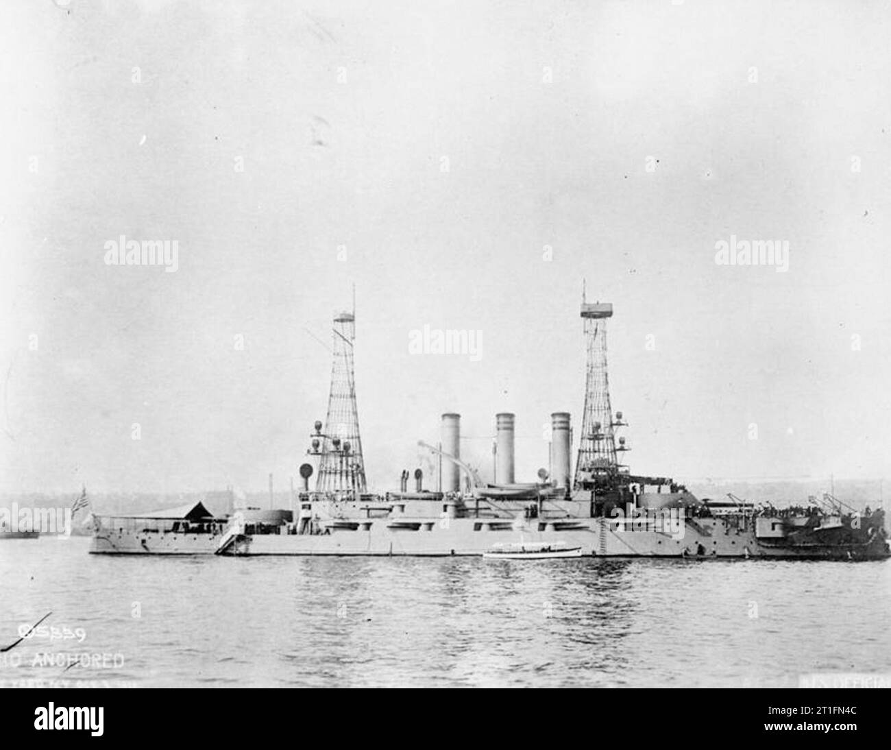The United States Navy US Battleship OHIO Stock Photo - Alamy