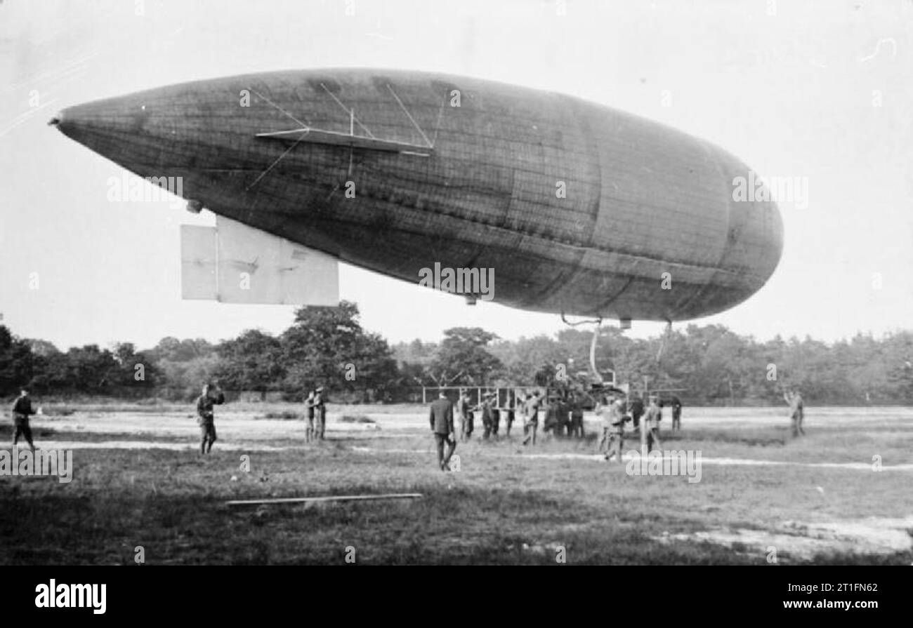 Aviation in Britain Before the First World War The army airship Beta on ...