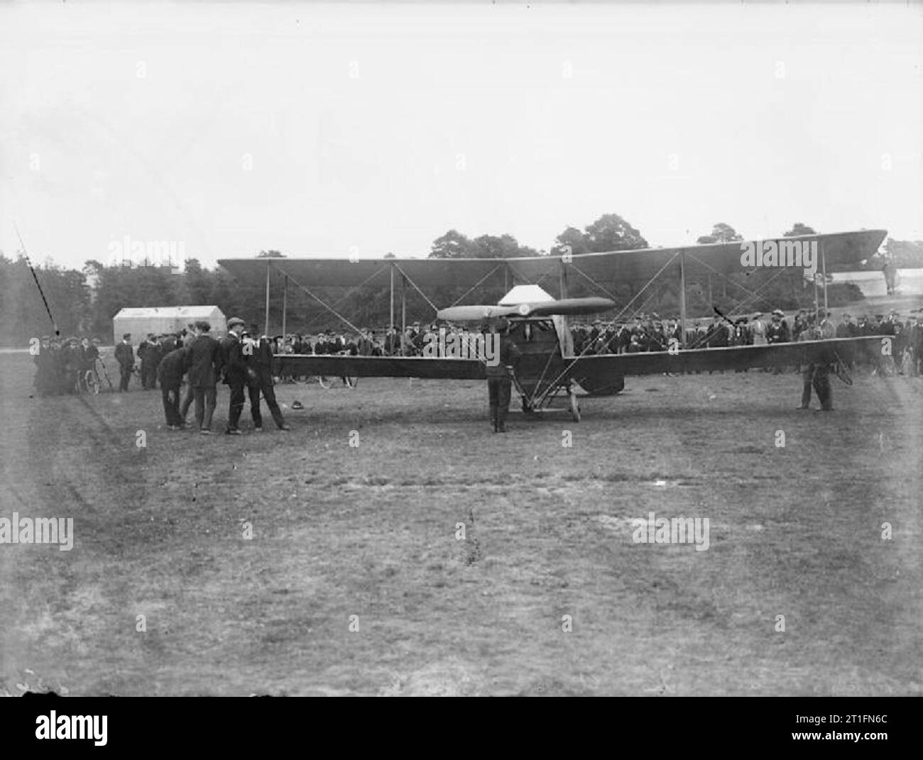 Aviation in Britain Before the First World War An Avro 500 biplane ...