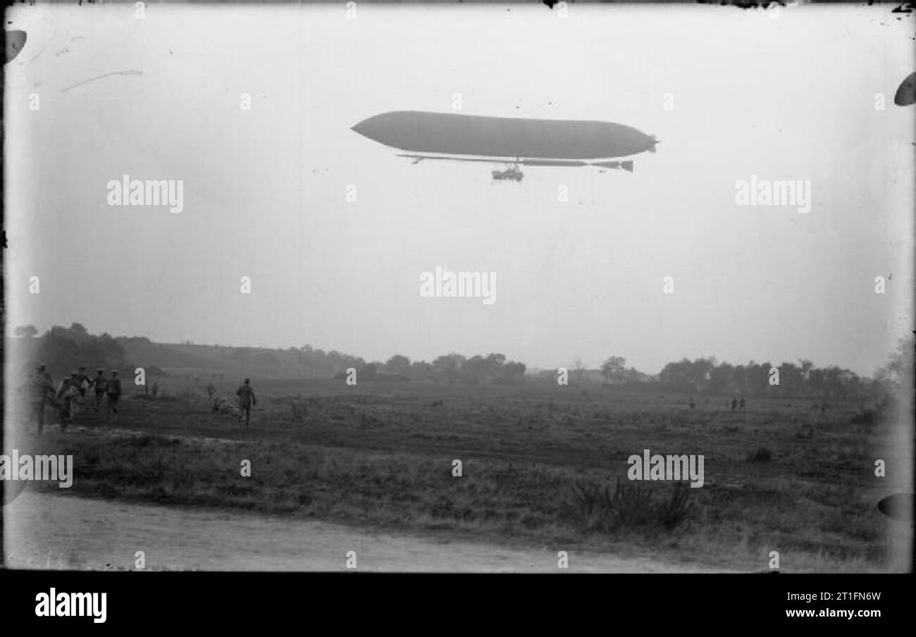 Aviation in Britain Before the First World War The Lebaudy airship in ...