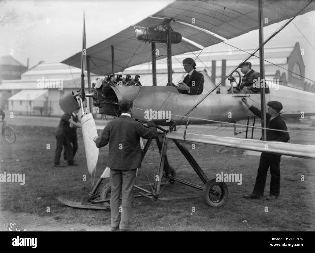 Aviation in Britain Before the First World War Medium close of a two ...