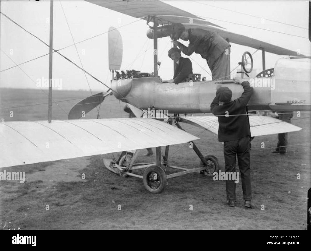 Aviation in Britain Before the First World War Medium close up of a ...