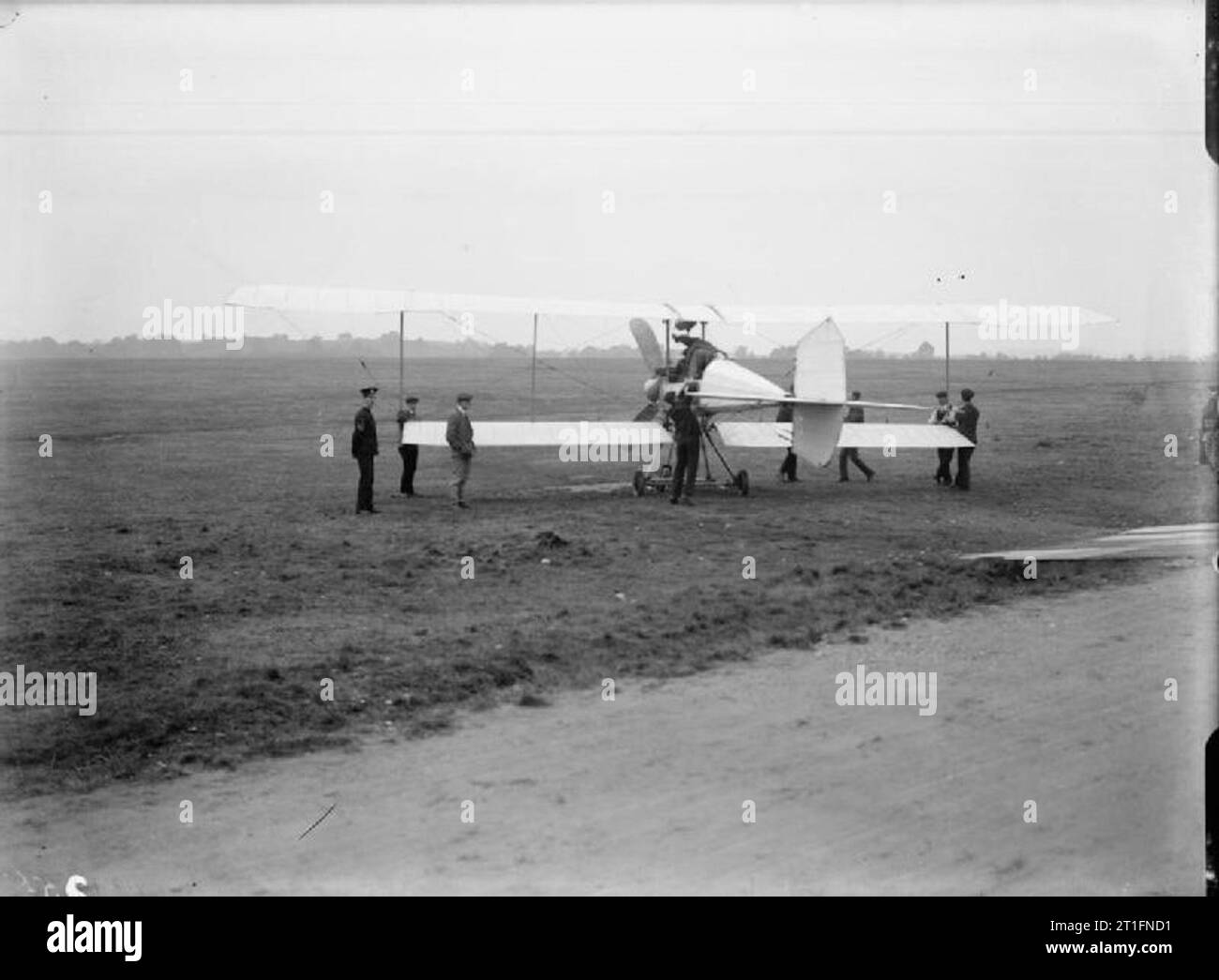 Aviation in Britain Before the First World War A Breuguet biplane on ...