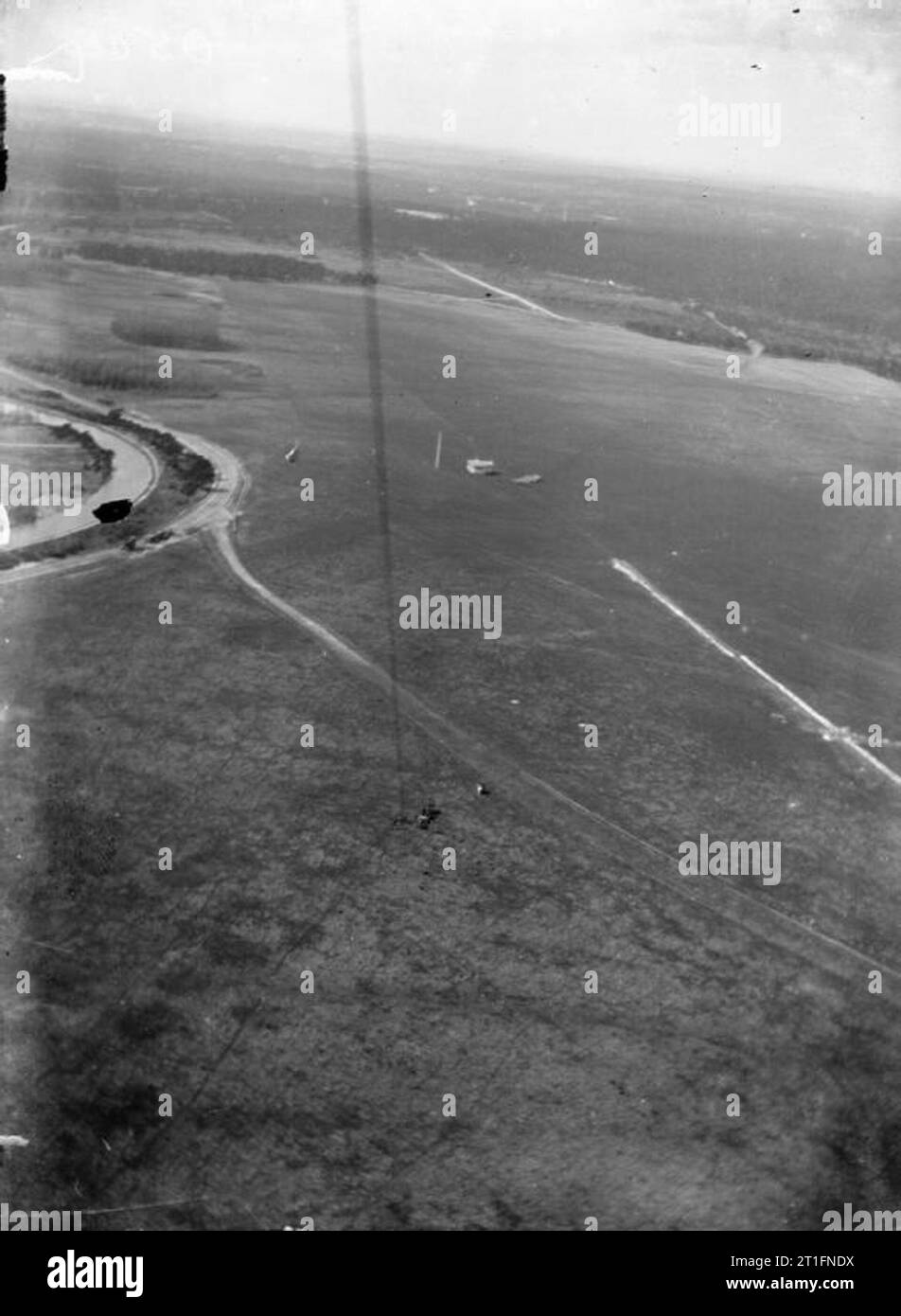 Aviation in Britain Before the First World War An aerial photograph of ...