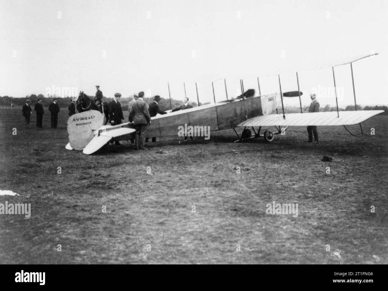 Aviation in Britain Before the First World War An Avro 500 aircraft on ...