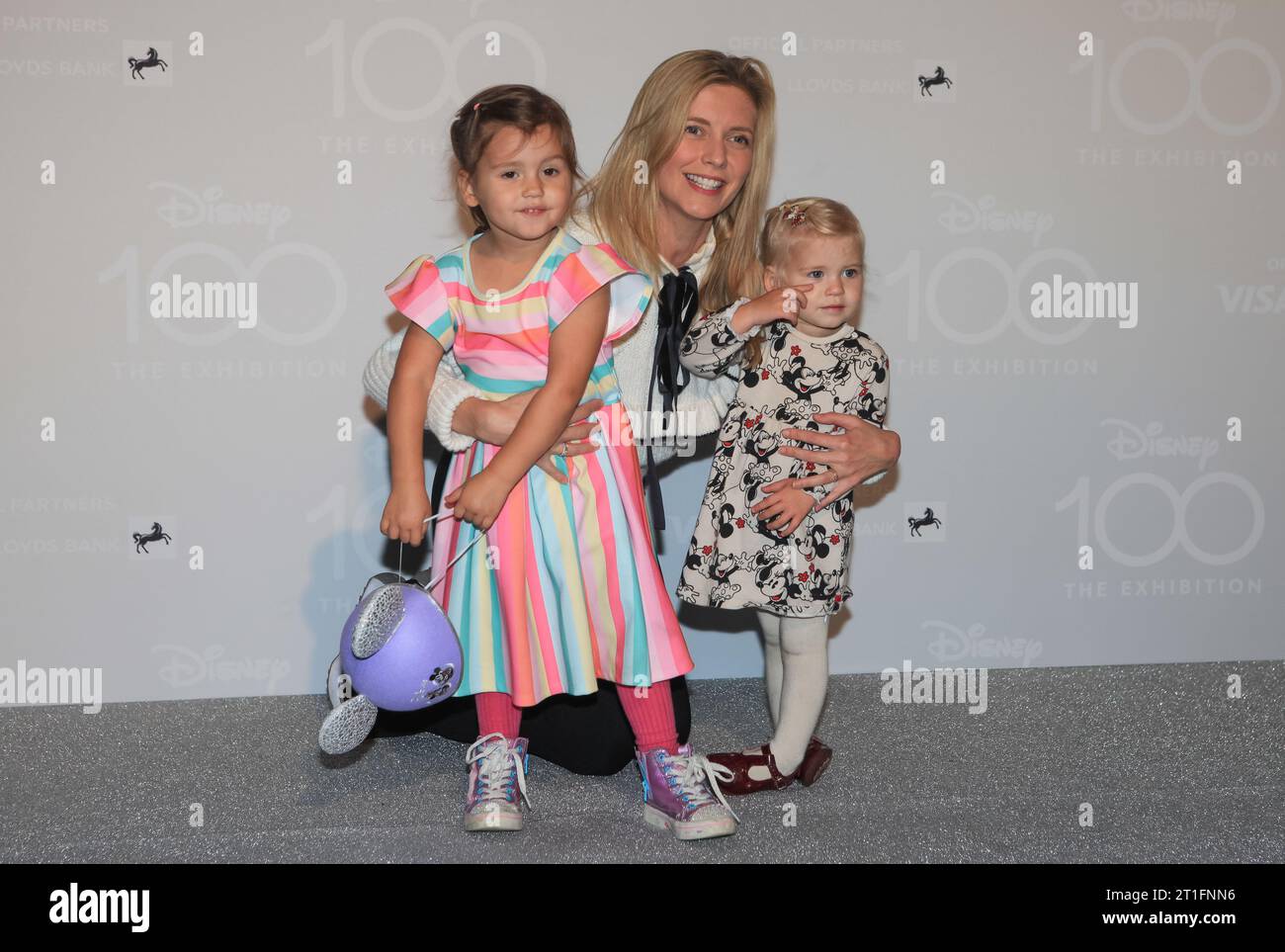 London, UK. Rachel Riley at the VIP Launch of Disney100: The Exhibition ...