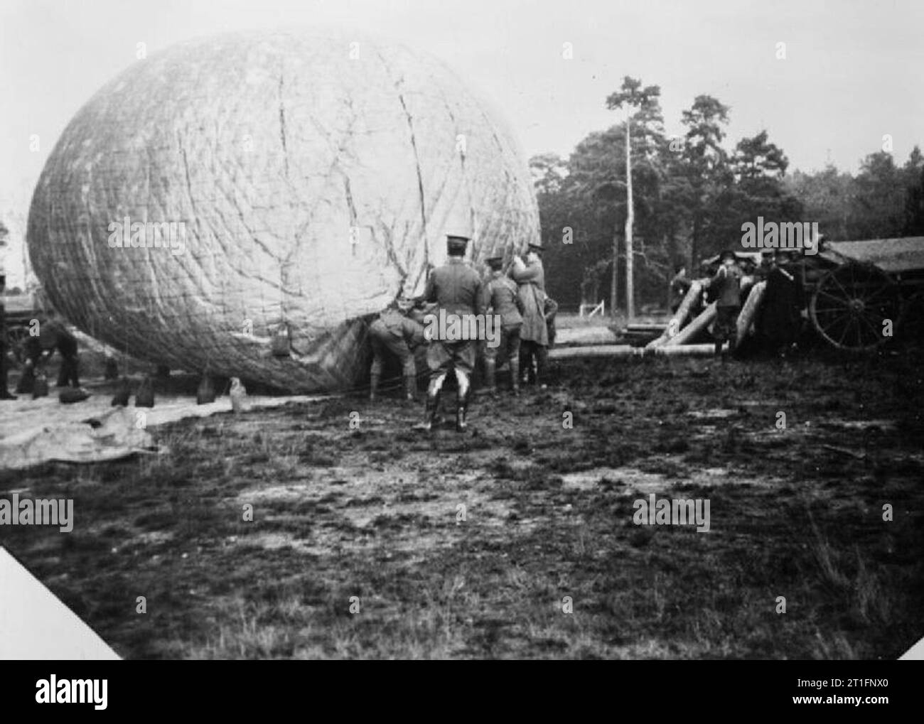 Aviation in Britain Before the First World War An observation balloon ...