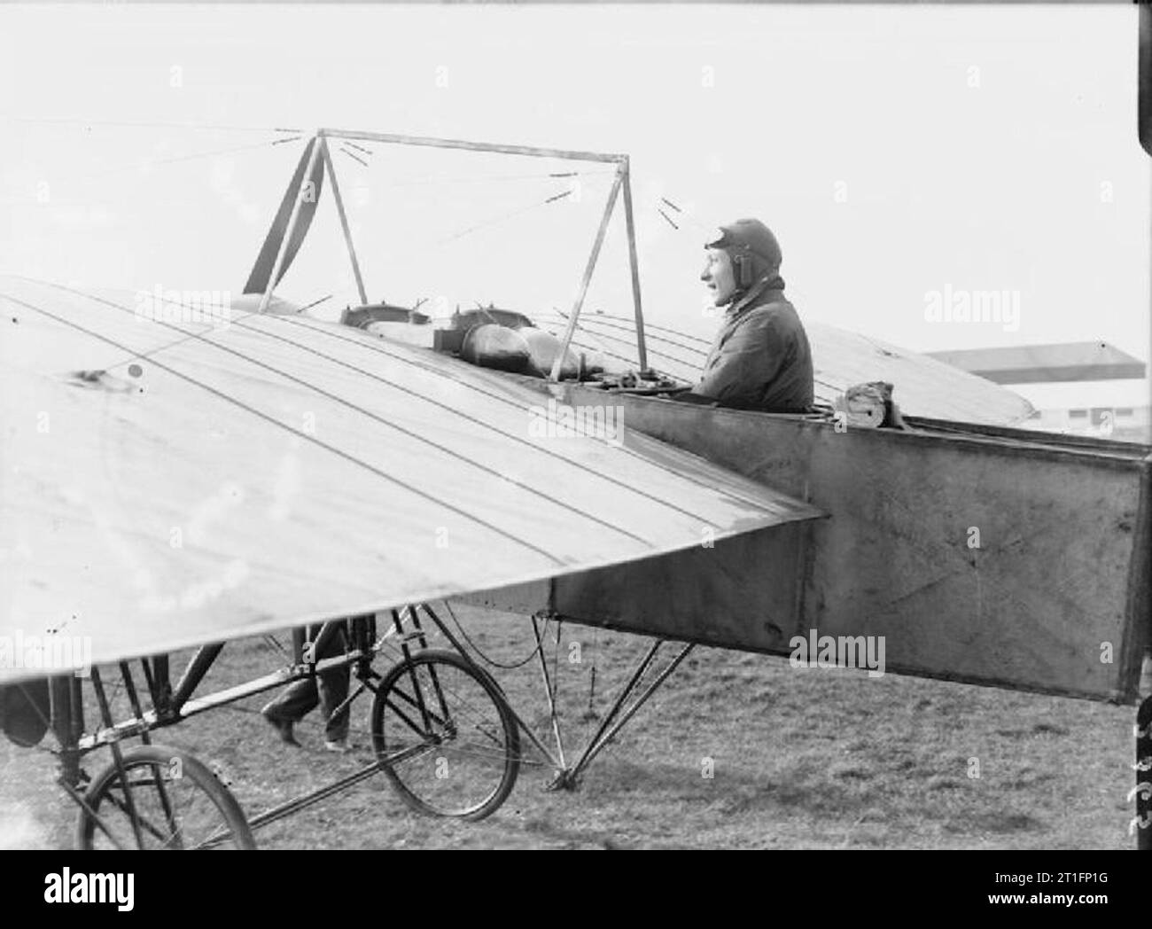Aviation in Britain Before the First World War; Louis Blériot aircraft ...
