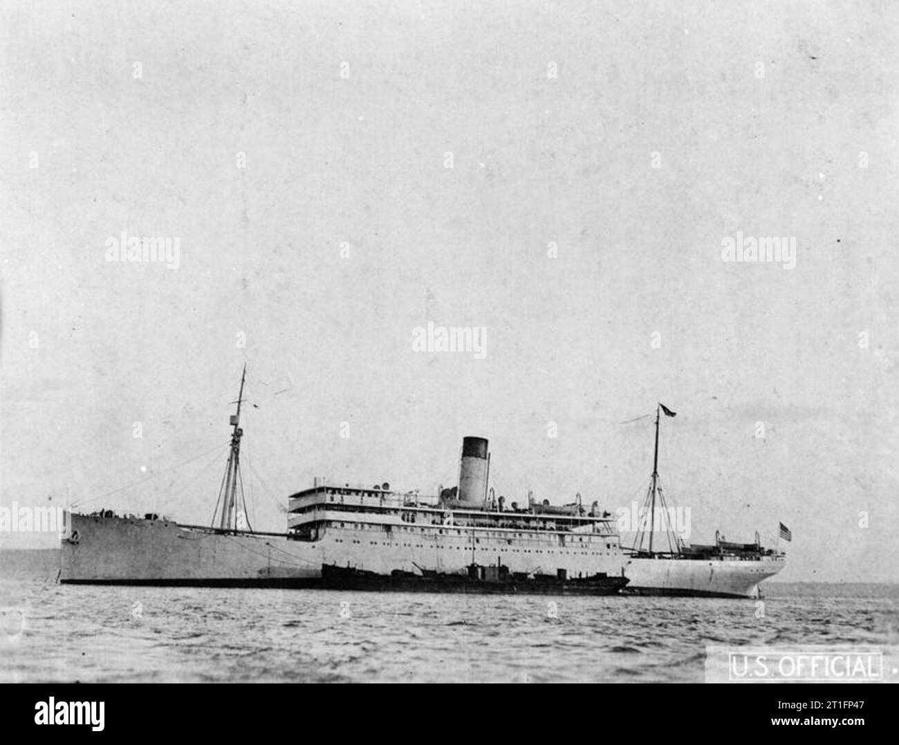 The US Navy in the Interwar Period SS METAPAN in Brest, France Stock ...