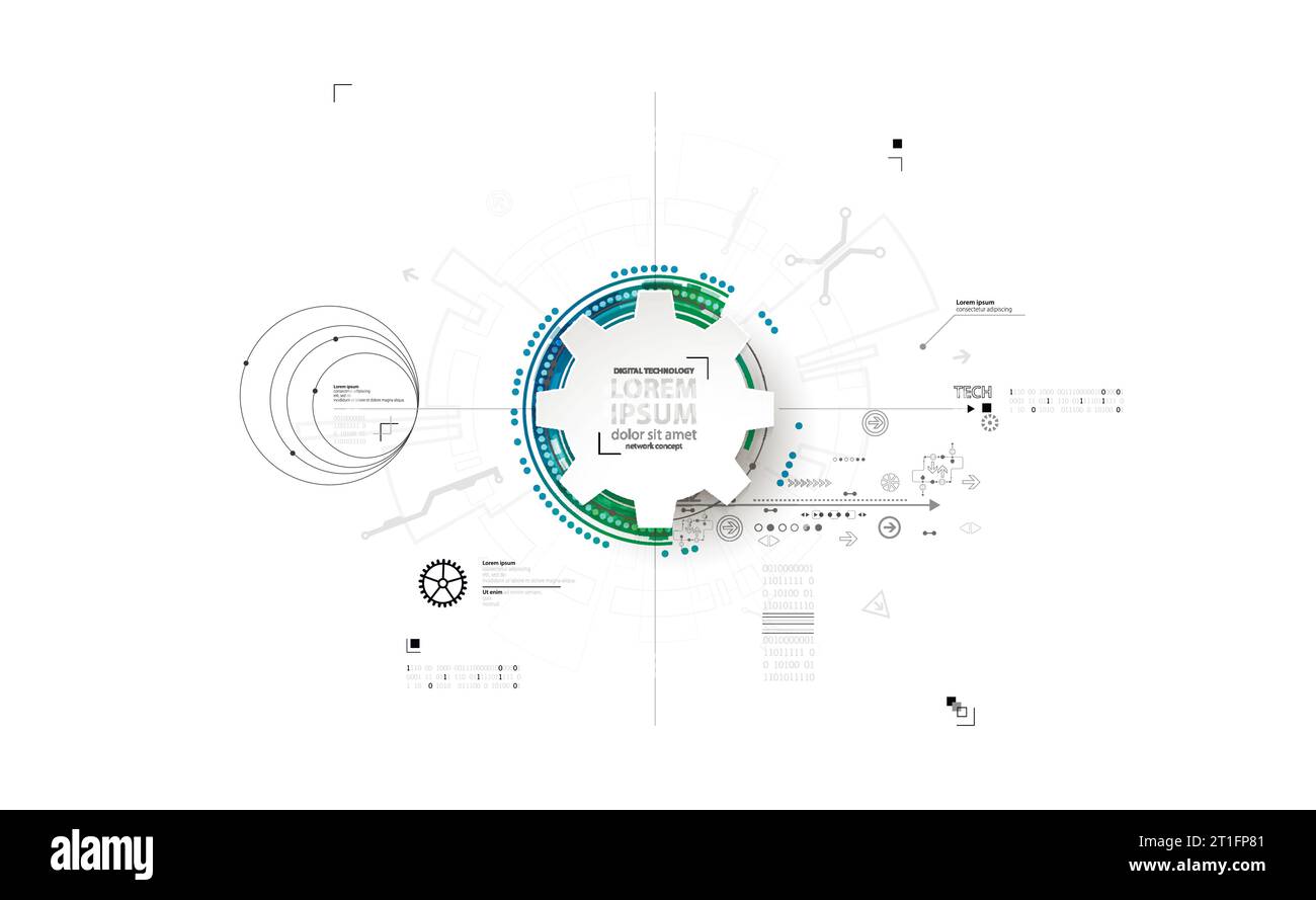 Abstract technology background. Communication concept, futuristic ...