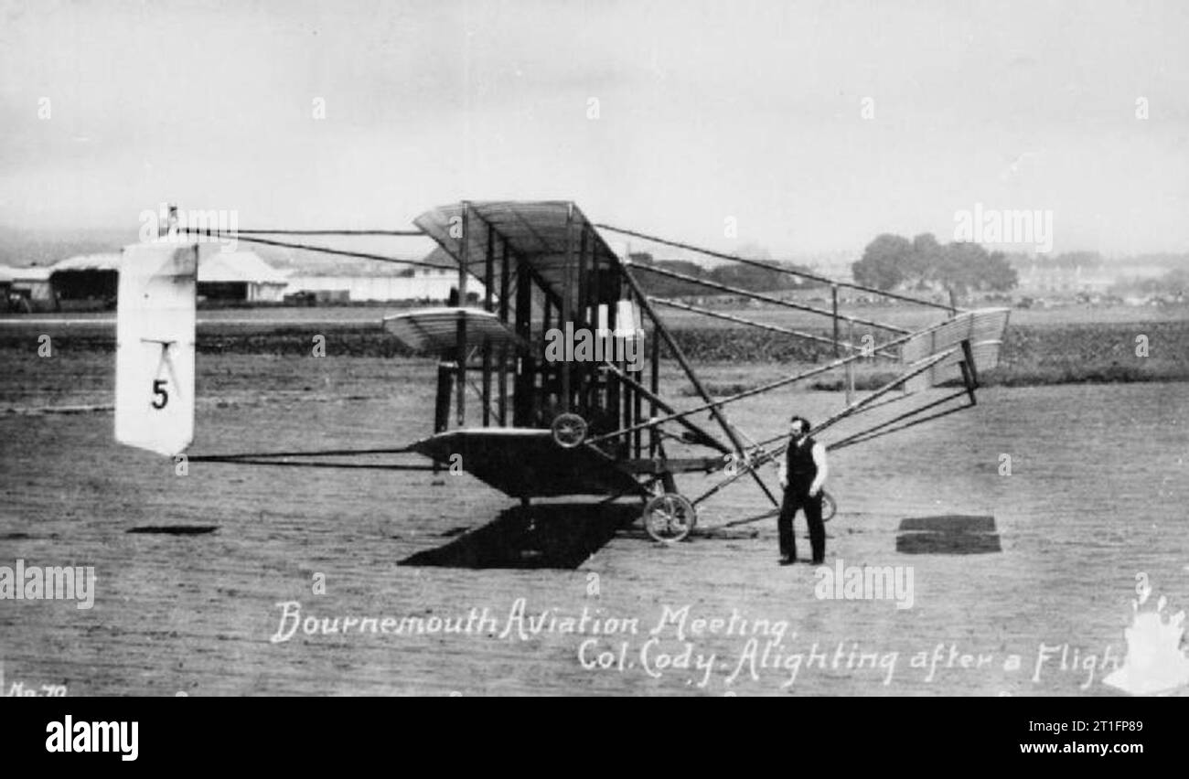 Aviation in Britain Before the First World War Cody aircraft mark II on ...