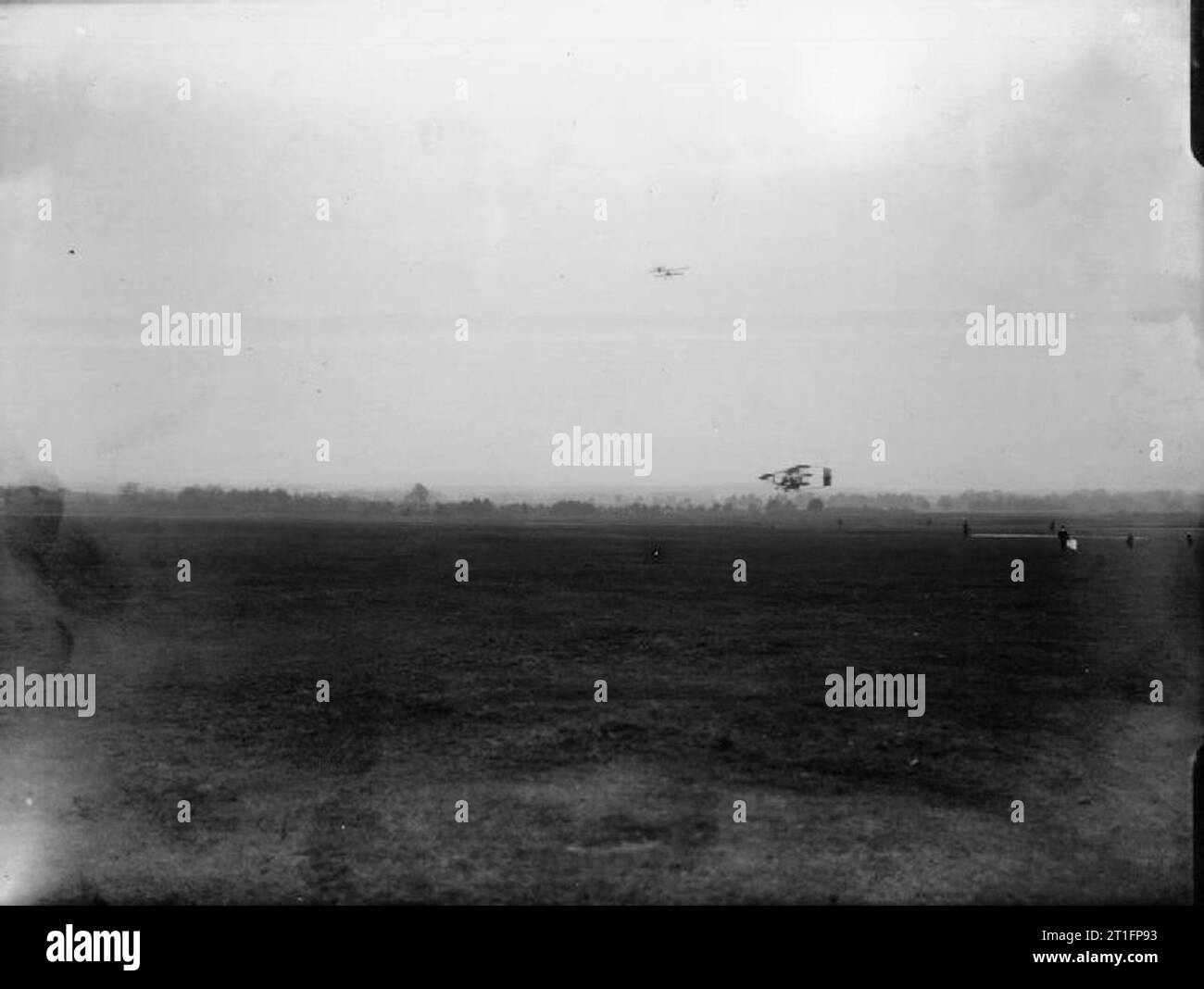 Aviation in Britain Before the First World War Cody aircraft mark II in the middle distance ...