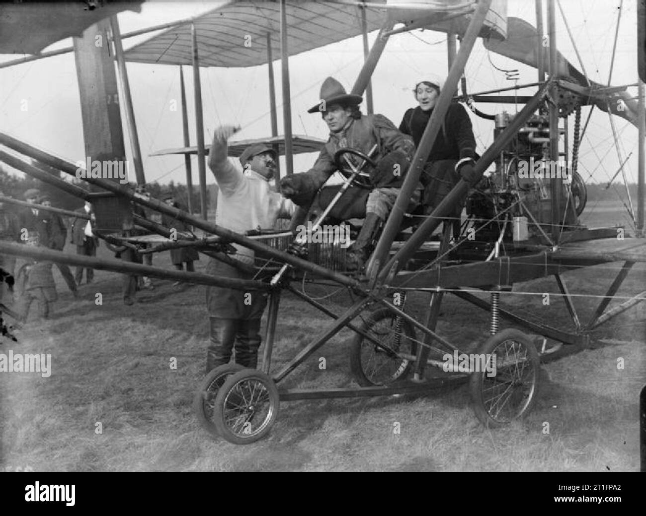 Aviation in Britain Before the First World War A medium close up of ...