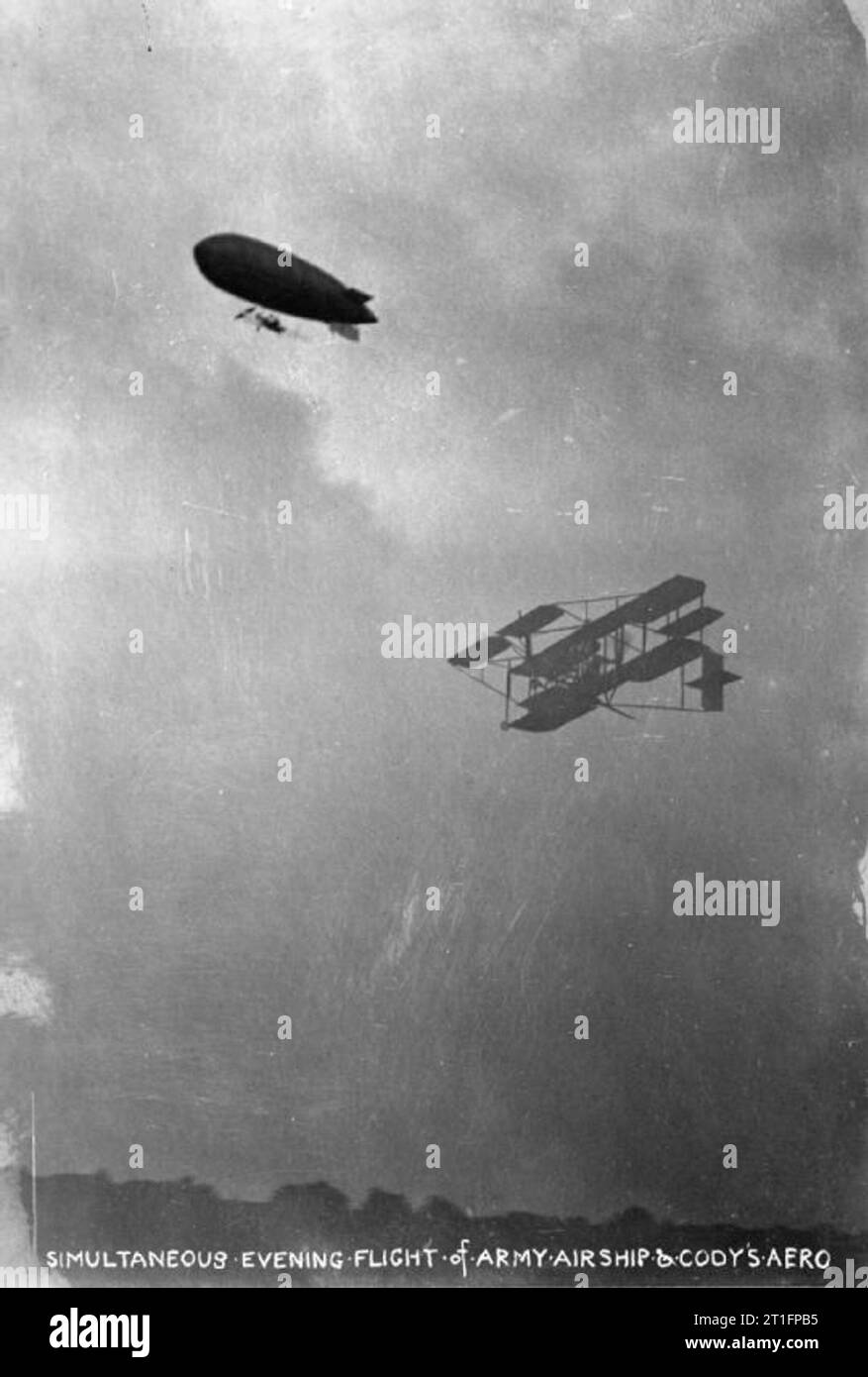 Aviation in Britain Before the First World War Cody aircraft mark II in ...