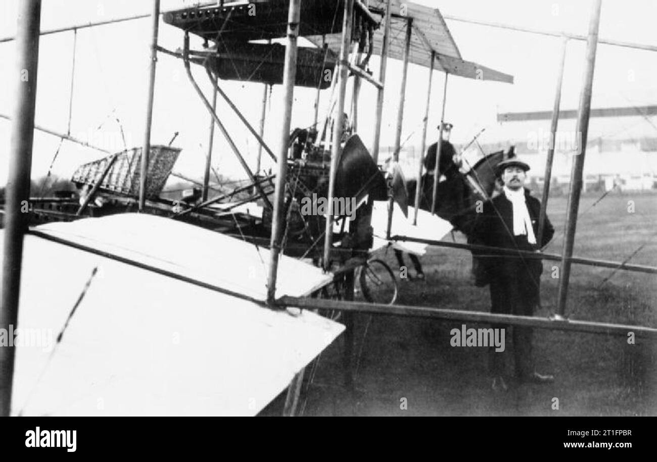 Aviation in Britain Before the First World War A medium close up of the ...