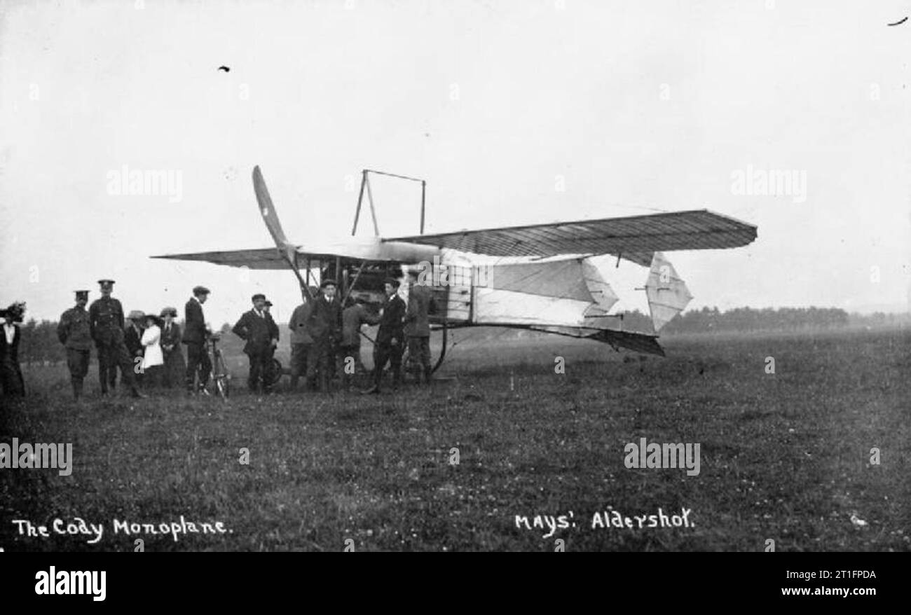 Aviation in Britain Before the First World War A good view of the Cody ...